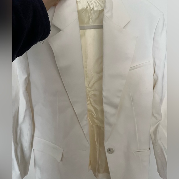 COS | Jackets & Coats | Brand New With Tags Oversized White Cos Blazer ...
